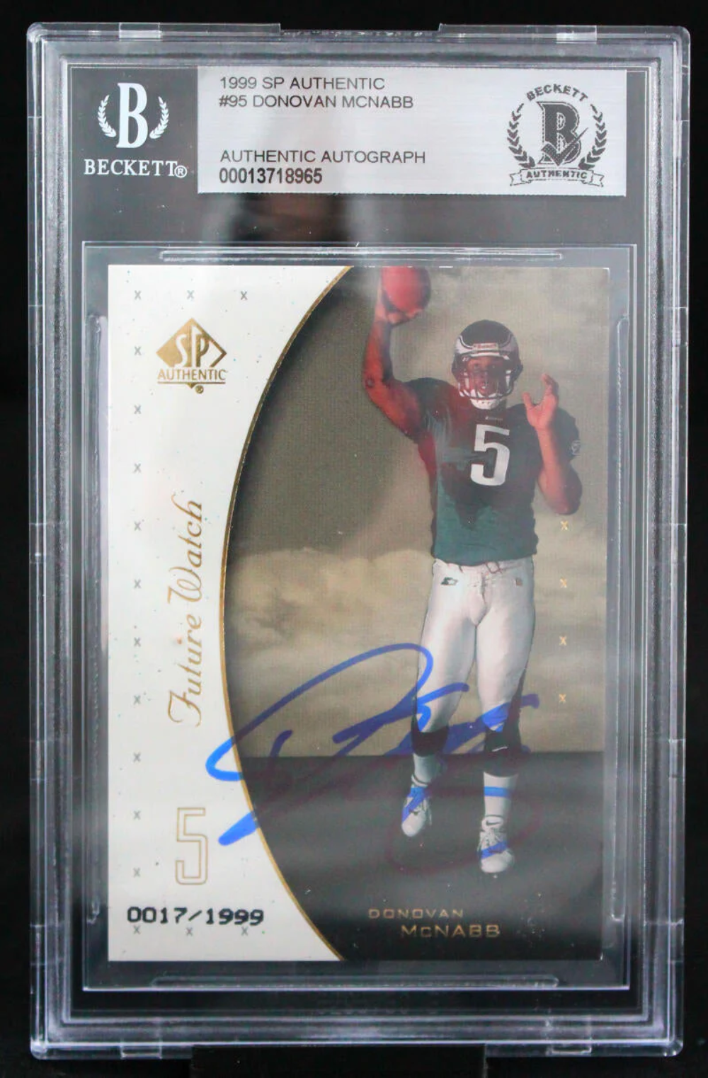 Donovan McNabb Autographed Memorabilia | Signed Photo, Jersey ...