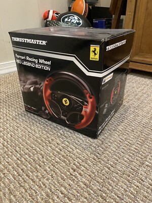 Thrustmaster 4060052 Red Legend Edition Ferrari Racing Wheel for PS3 ...