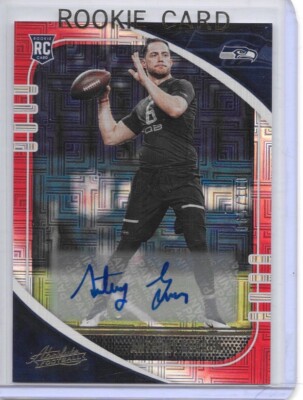 2020 Panini Absolute Red Squares Autograph Anthony Gordon Rookie /100 ...