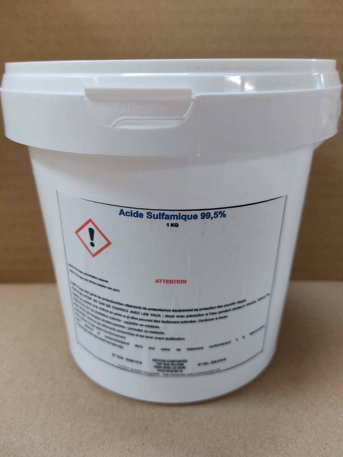 ACIDE SULFAMIQUE 99.5% SULPHAMIC ACID PUR DETARTRANT 1 KG | eBay