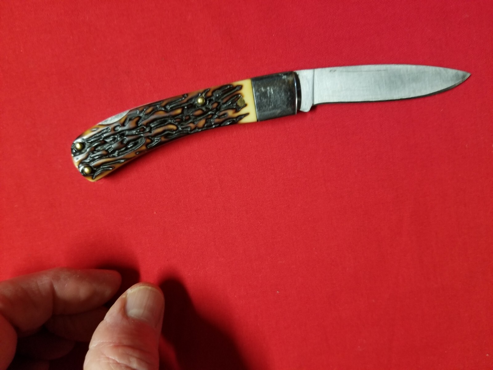 Jabe's Cutlery Pocket Knife. Mkd. Range Jabe's Cutlery. 2-3/4" Blade. 6 ...