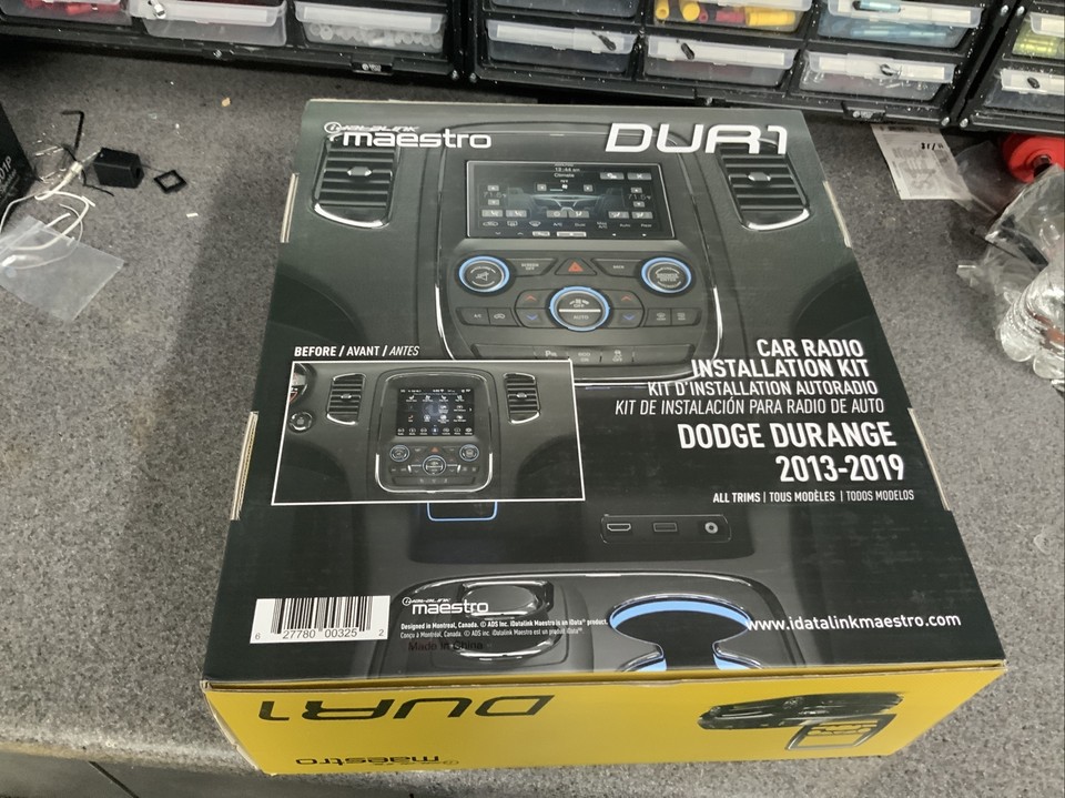 iDatalink KIT-DUR1 Dash Kit 2014+ Dodge Durango Maestro Brand New ...