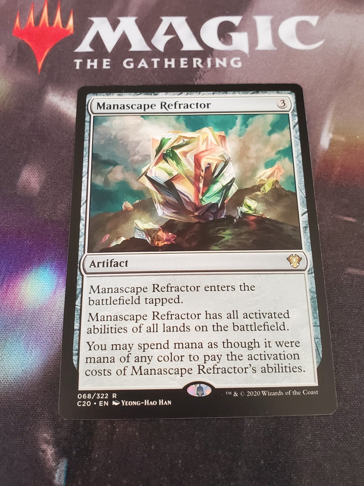 MTG Manascape Refractor Commander 2020 068/322 Regular Rare for sale ...