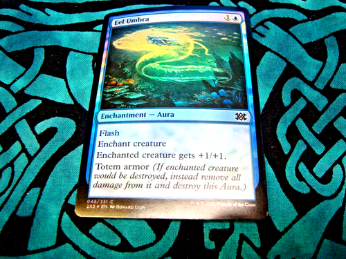 FOIL Eel Umbra MTG | eBay