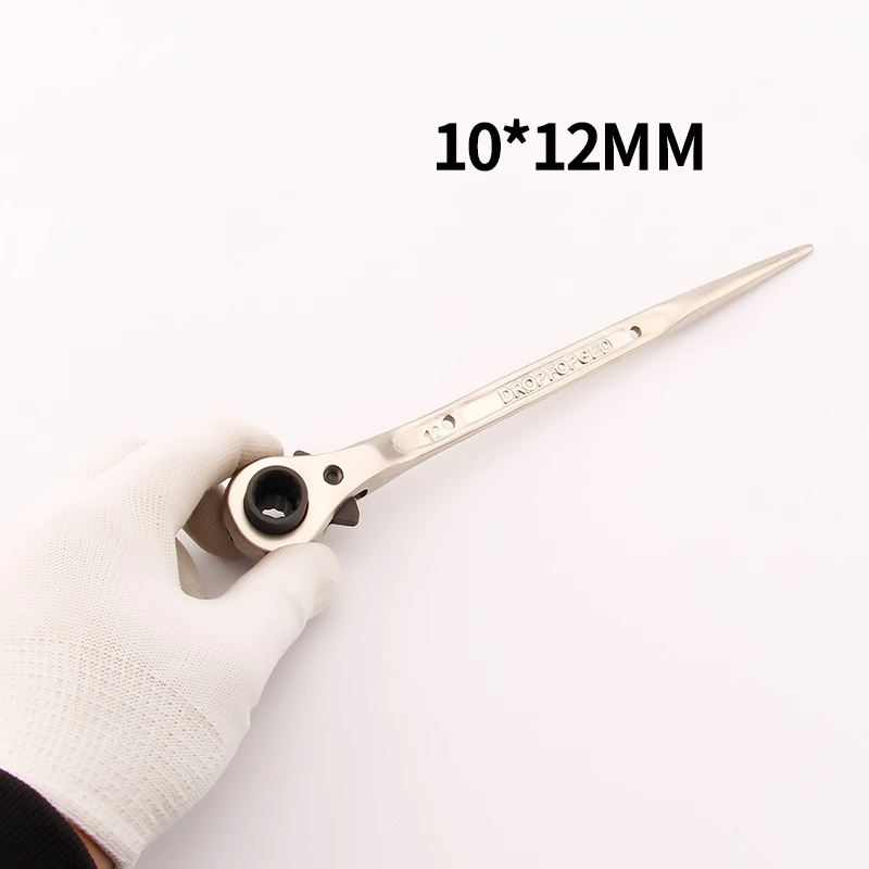 Double Socket Spanner/Ratchet Podger Spanner Erect Wrench Pointed Tail ...