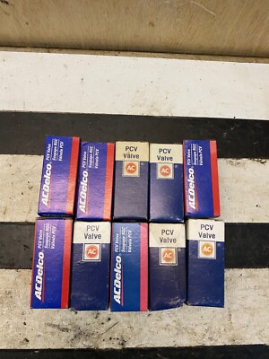 Acdelco PCV Valve Parts Lot x10 nos oem Chevrolet GMC Buick Oldsmobile ...