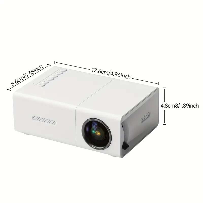 M100 MINI Projector 3D Cinema LED Videoprojector Portable Theater 4k ...
