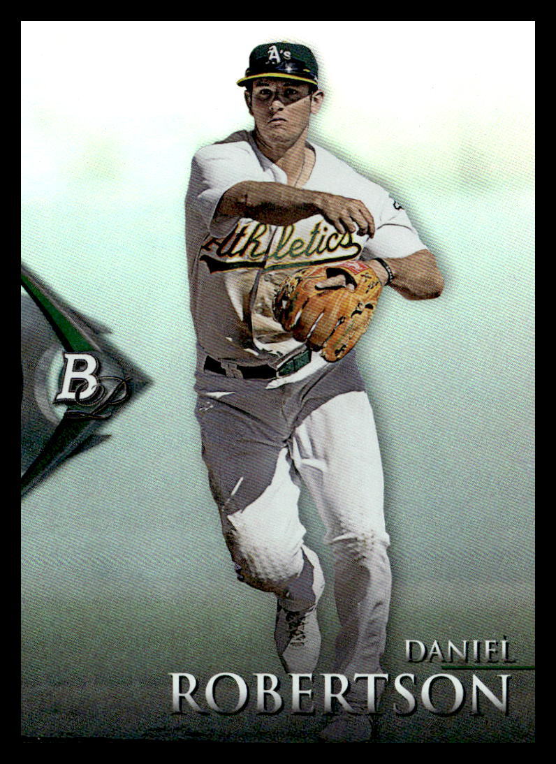 2014 Bowman Platinum #BPP41 Daniel Robertson Oakland Athletics | eBay
