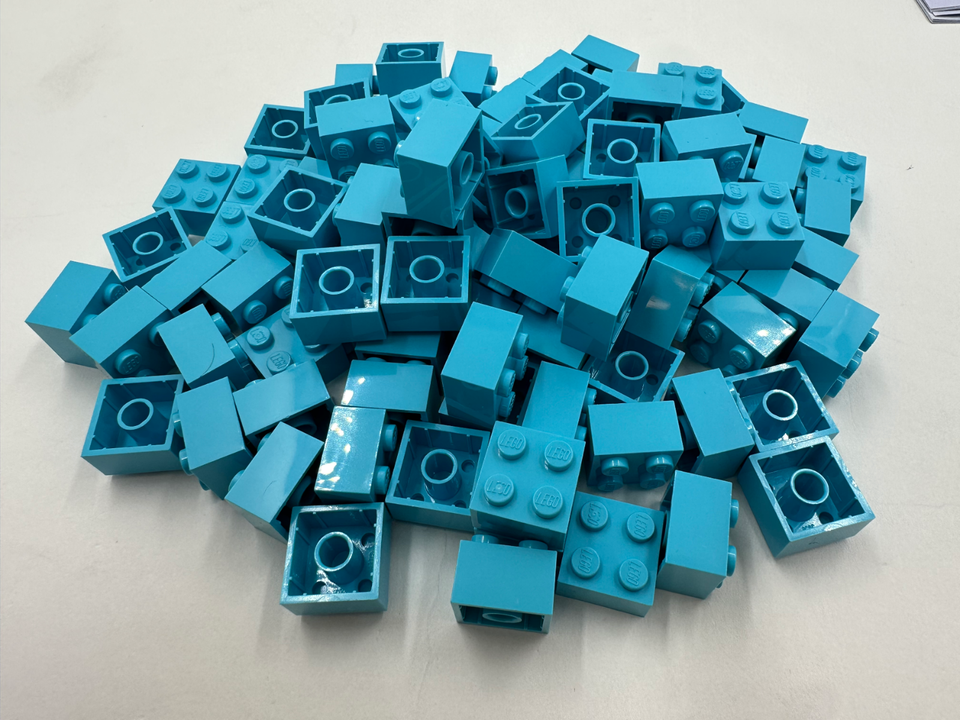 NEW LEGO Bulk Bricks: 100 Pieces per Pack - Choose from 43 Colors & 14 ...