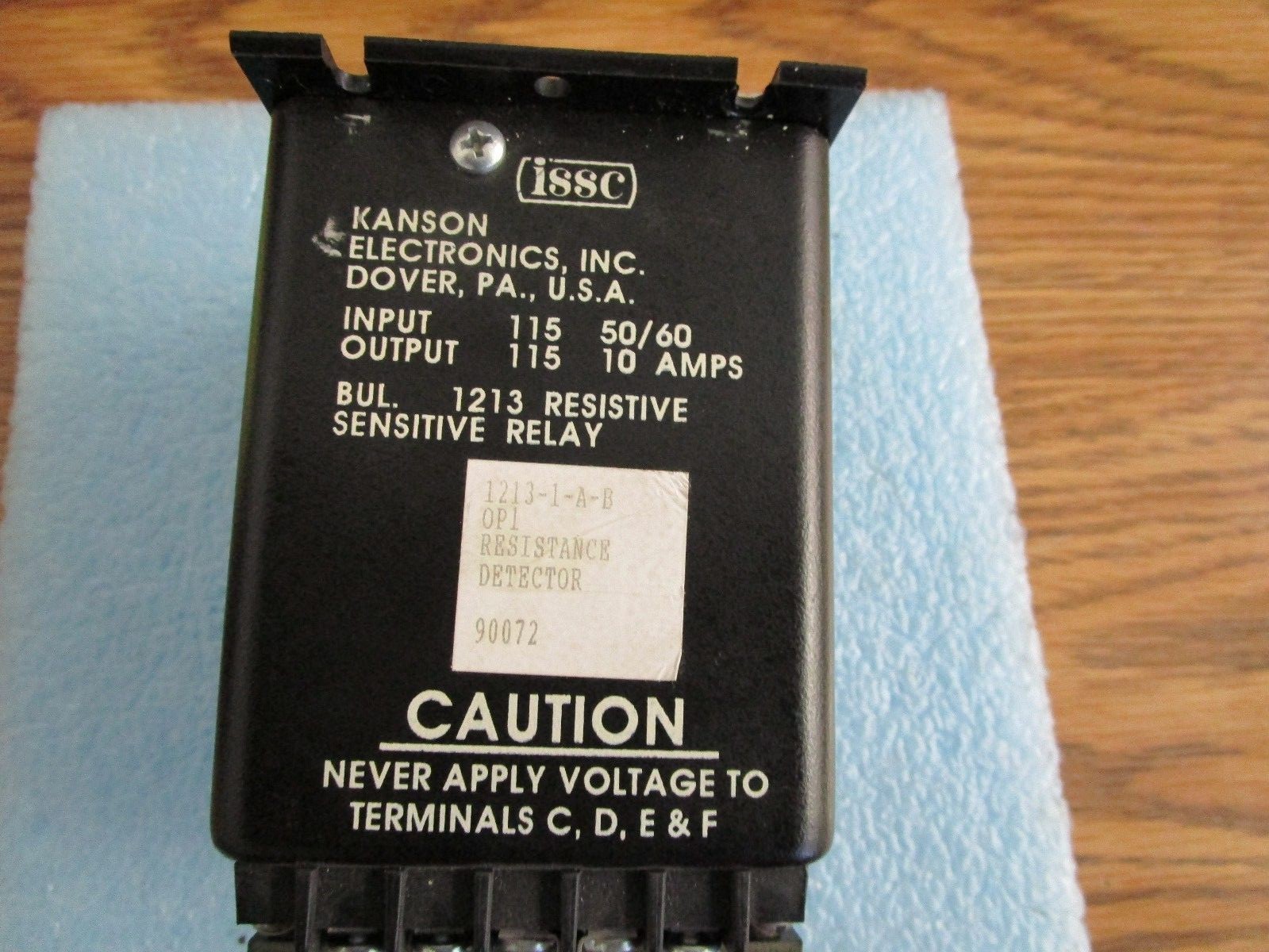 Kanson Electronics Model: 1213-1-A-B OP1 Resistance Detector | eBay