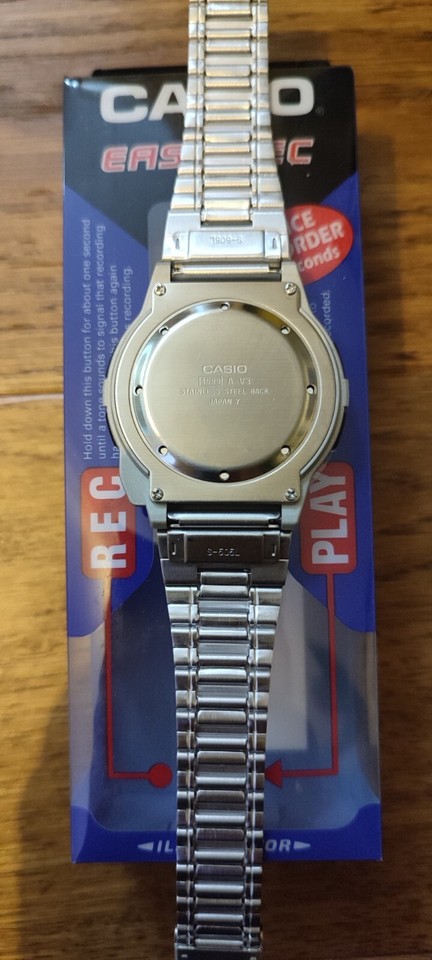 Casio Vintage A-V3-1T Digital Voice Recorder Never Worn!! Brand NEW ...