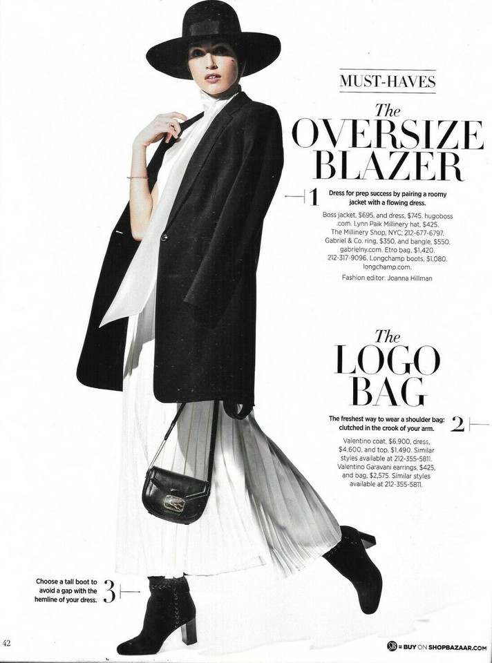 Serena Williams Harper's Bazaar Magazine Best Fall Fashion Yara Shahidi ...