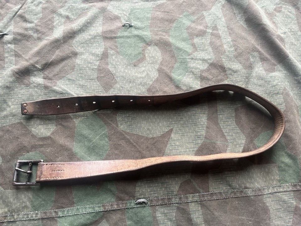 WW2 Swiss army uniform belt original vintage soldier webbing | eBay