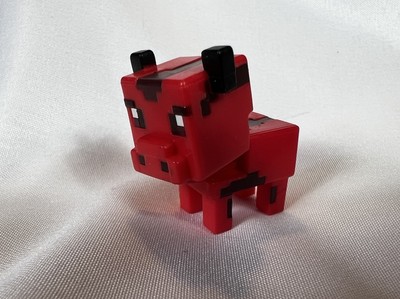 Minecraft Mini-Figures Spooky Series 9 1" Infernal Cow Figure Mojang 4 ...