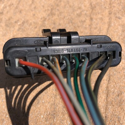 Ford 93BG-14A464-ZK Cruise Control Speed Control Servo Pigtail Wiring ...