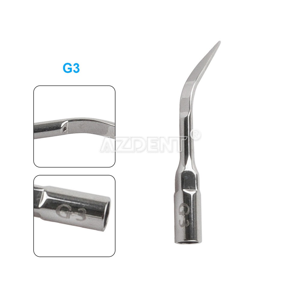 50 Types Dental Ultrasonic Scaler Tips Scaling Endo Perio G P E Fit for ...