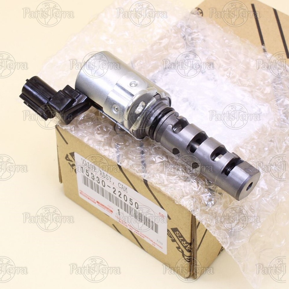 15330-22050 Toyota Corolla Engine VVT Variable Valve Timing Solenoid ...