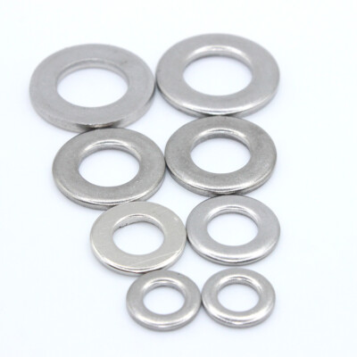 M8 FORM A FLAT WASHERS THIN WASHER STAINLESS STEEL A2-70 304 DIN 125 ...