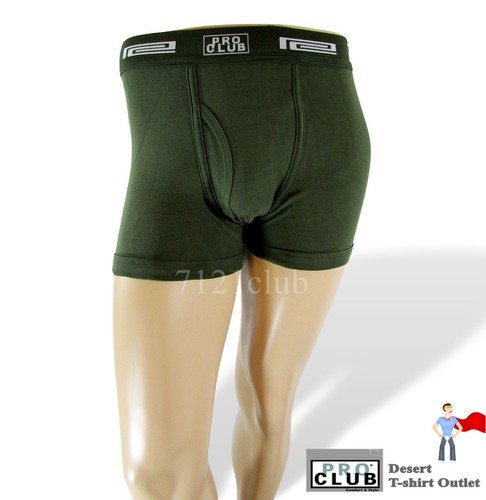 LOT 2 PRO CLUB BOXERS BRIEFS PROCLUB MEN'S UNDERWEAR COTTON BIG AND ...