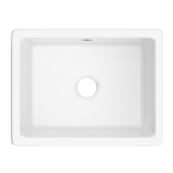 BRAND NEW ROHL UNDERMOUNT FARM HOUSE KITCHEN SINK, 23X18, WHITE | eBay