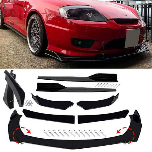 For Hyundai Tiburon Front Bumper Lip Splitter Lower Spoiler Body Kit ...