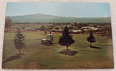 CHROME POSTCARD RUBY VIEW GOLF COURSE & CART ELKO NEVADA TEE GREEN ...