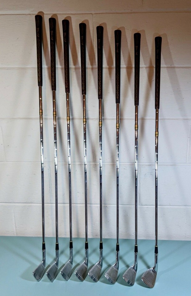 Spalding Bruce Devlin Pro-Model Iron set, 8 Golf Clubs, All Original ...