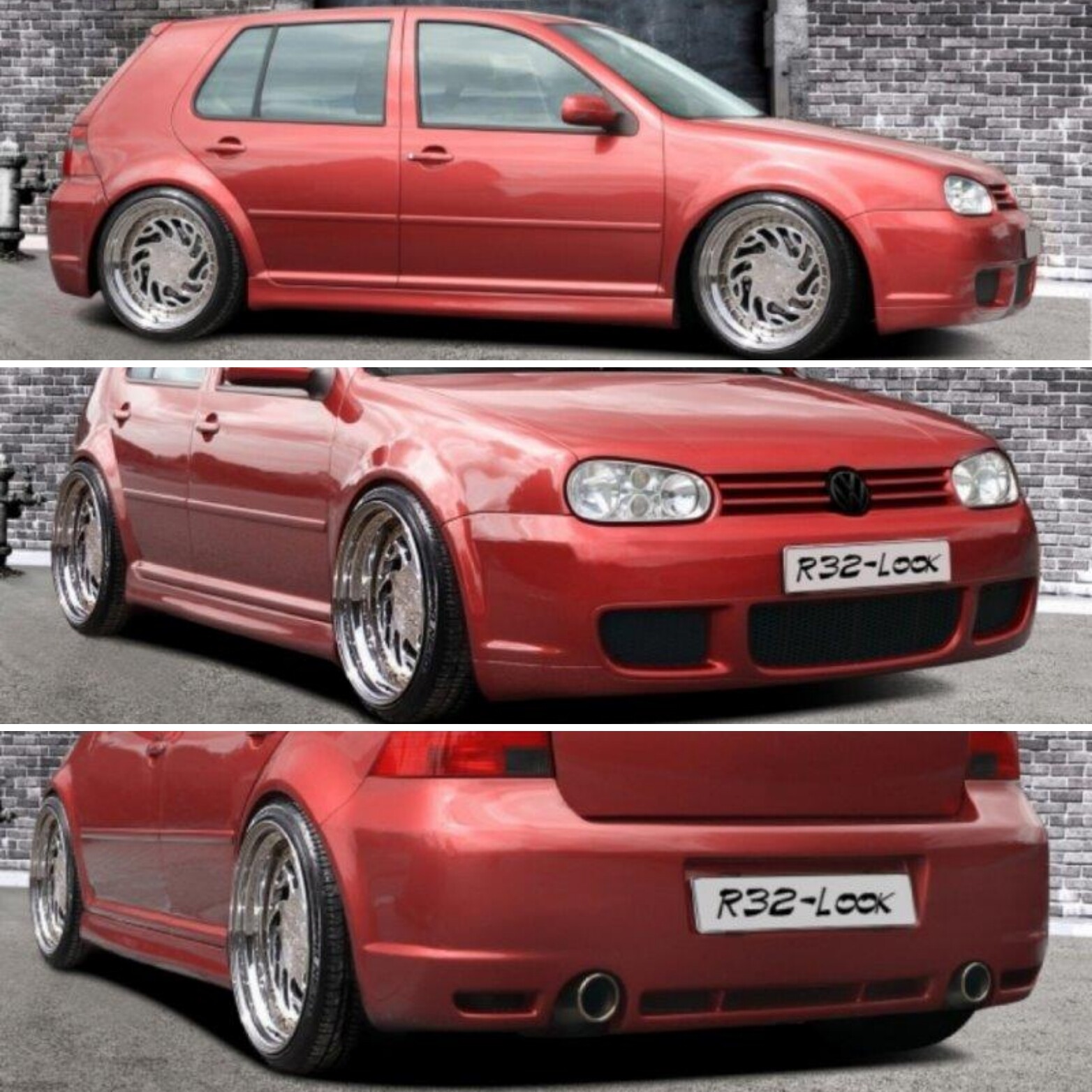 Golf 4 R32 Stostange