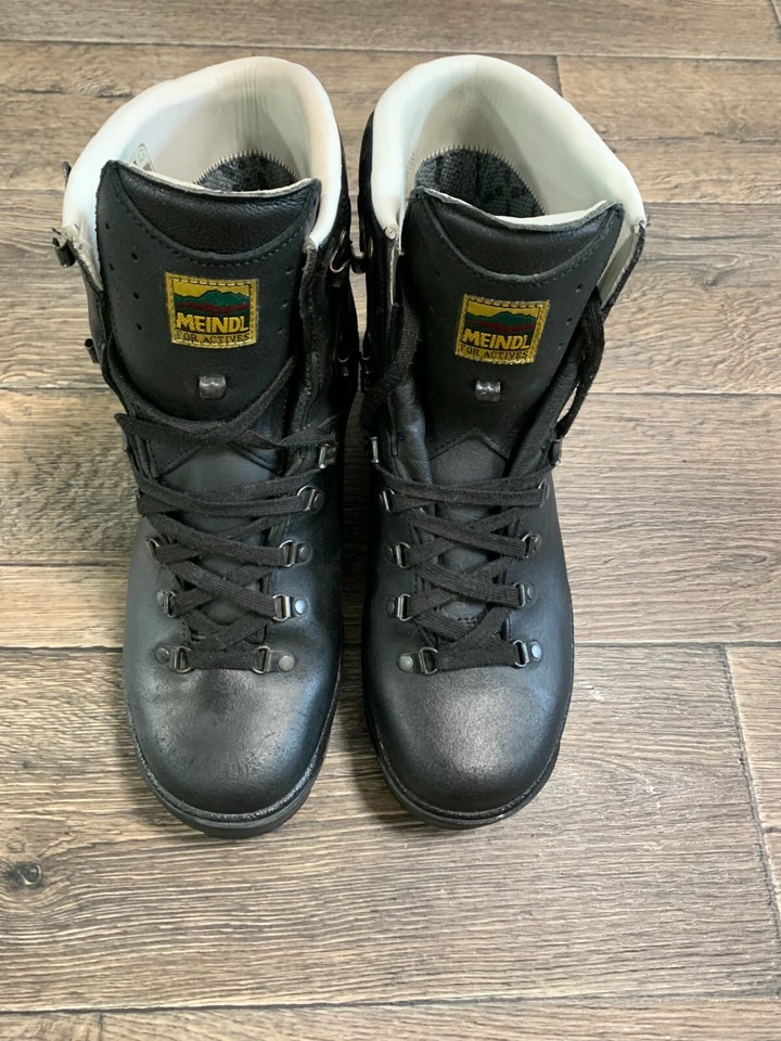 meindl gore-tex hiking boots Gorpcore men black leather eu 43,5 uk 9,5 ...