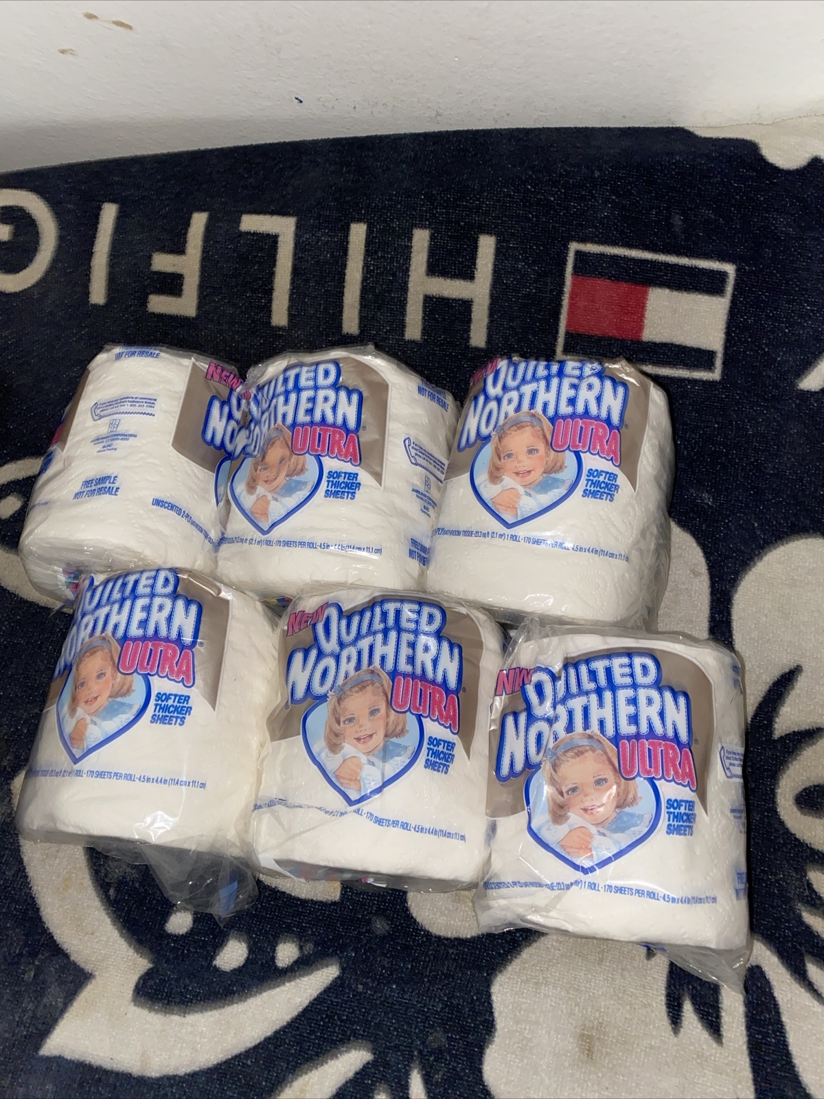 Vintage 90s Quilted Northern Ultra Toilet Paper 6pc Sealed Salesman ...