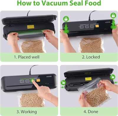 FoodSaver FM2000 Vacuum Sealer Machine with Bags - Black 53891108003 | eBay