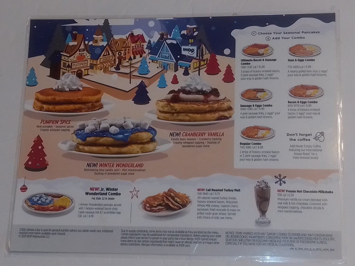 Ihop Restaurant Menu Trying The First Combined IHOP + Applebee's
