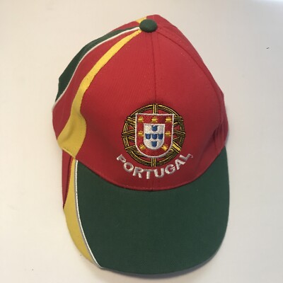 Portugal Baseball Hat / Cap | Strapback Adjustable | Red Green Yellow ...