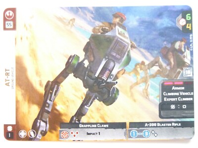 Star Wars Legion Rebels AT-RT Alt Art Promo Card | eBay