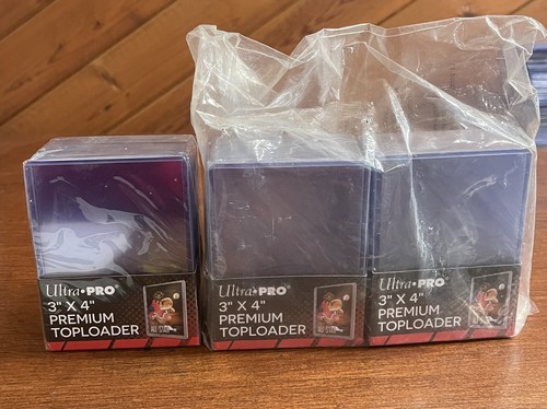 Ultra Pro 3”x4” Premium Toploader 25 pack (Lot of 3) | eBay