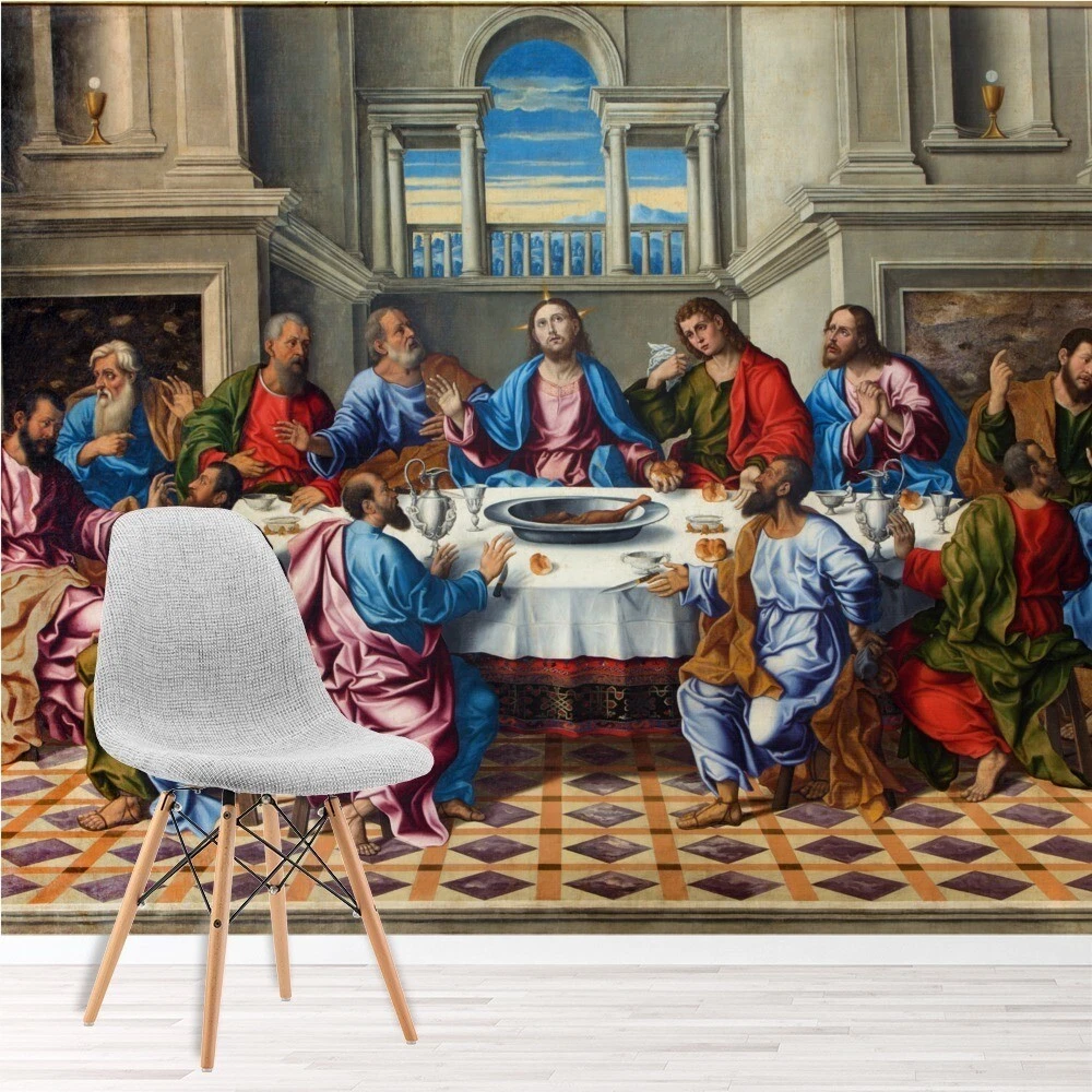 Last Supper Painting Wallpaper