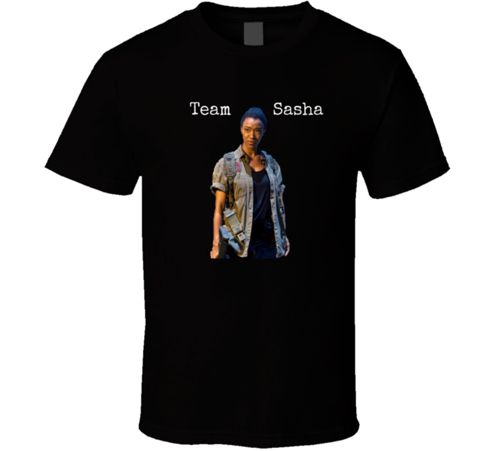 Team Sasha Walking Dead T-Shirt Unisex Sonequa Martin-Green Novelty ...
