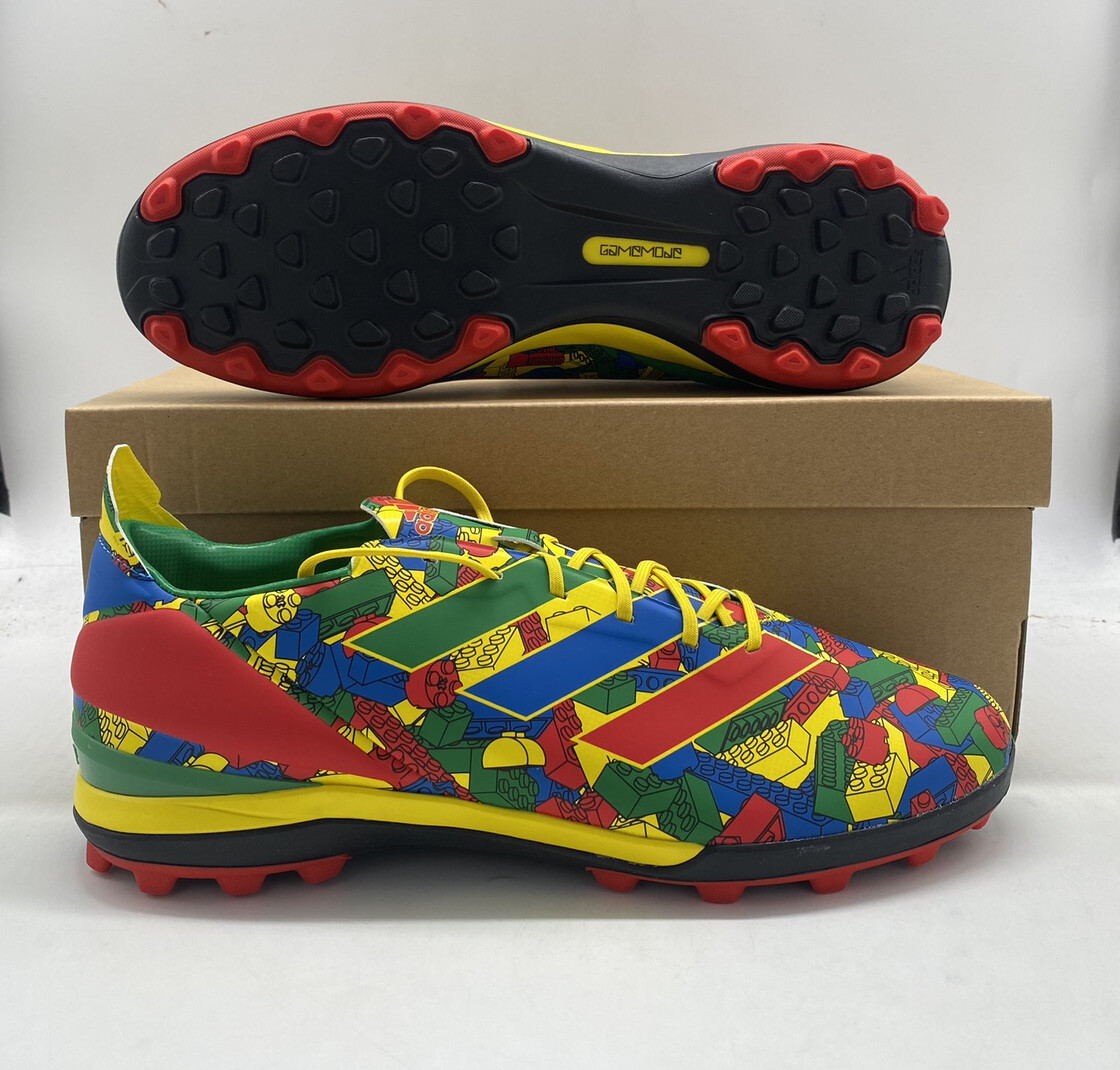 Adidas GameMode Turf x LEGO Multi-Color Soccer TF Red Blue GW8555 Mens ...
