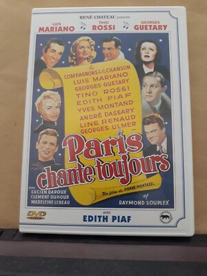 PARIS CHANTE TOUJOURS de P. MONTAZEL 1952 E. PIAF L. RENAUD Y. MONTAND ...
