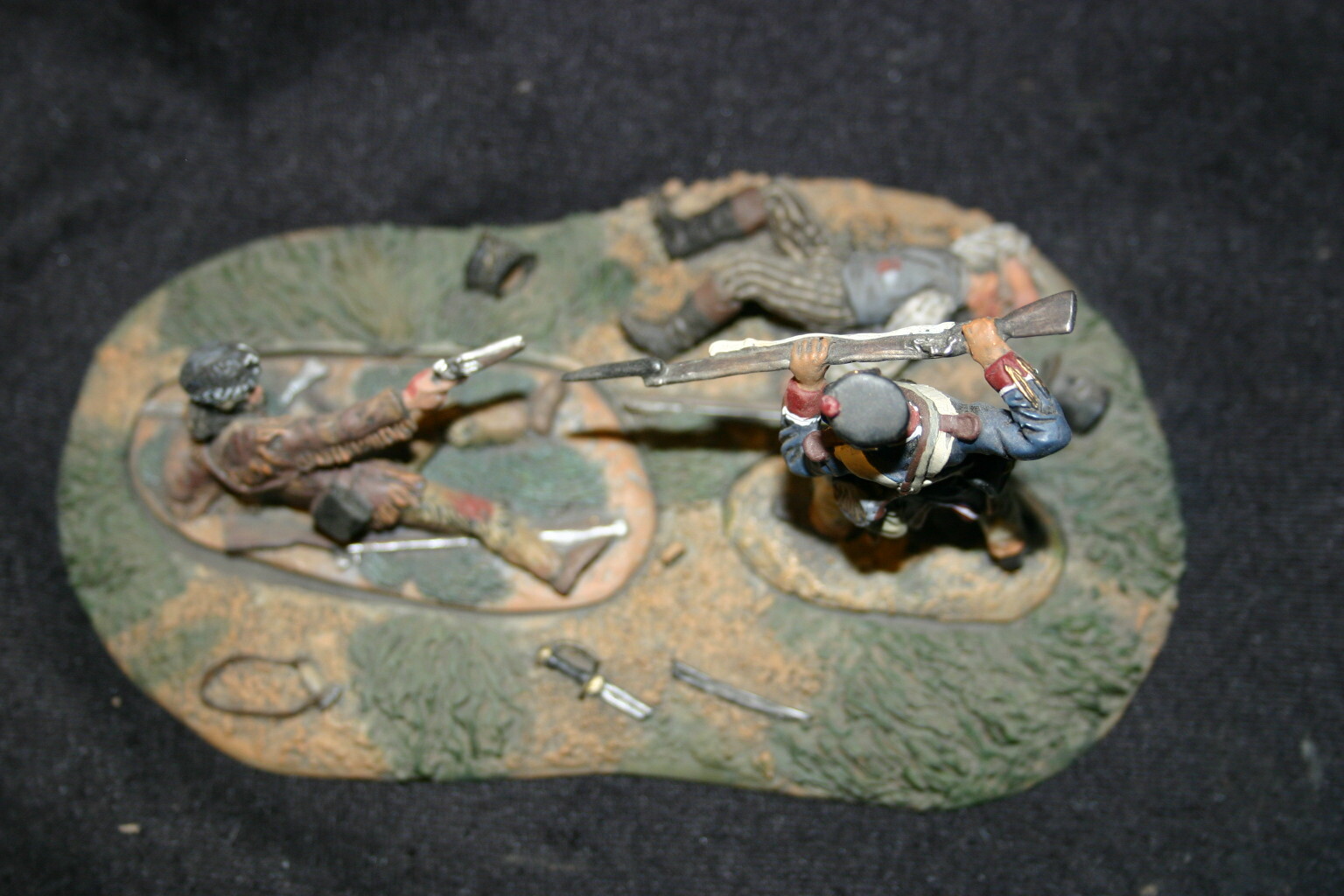 54MM conte ALAMO set painted by manufacture ALA230 | eBay