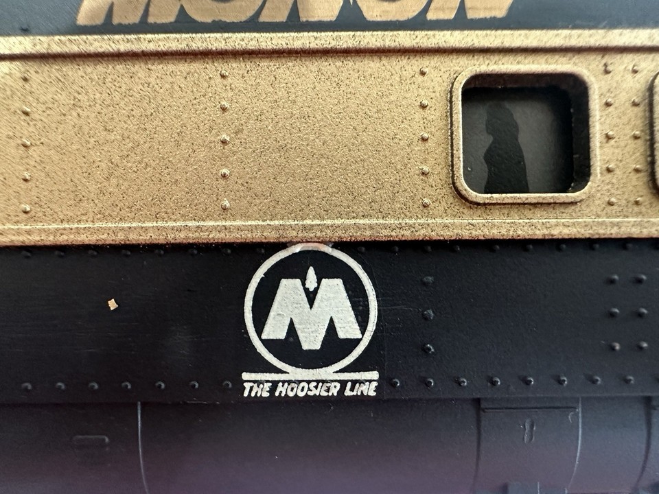 Monon Train Set Black And Gold Hoosier Line | eBay