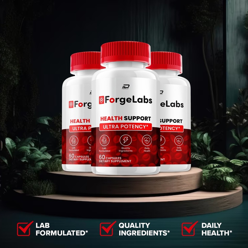 (5 Pack) ForgeLabs Capsules – Forge Labs All Natural Glycogen Support ...