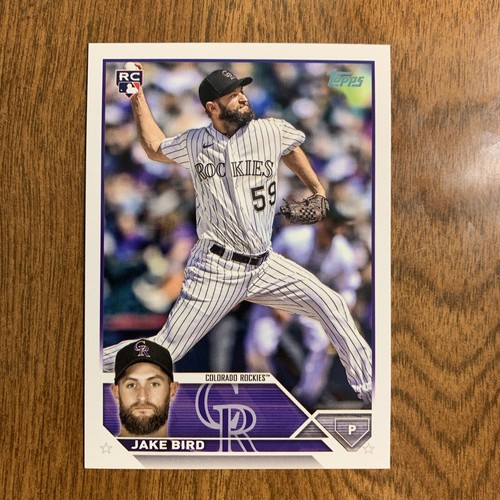 2023 Topps Update Series Baseball Jake Bird Base RC US162 Colorado ...
