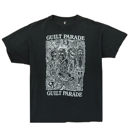 Vintage Guilt Parade T-Shirt Size Large Punk Band Tee 80s 90s | eBay