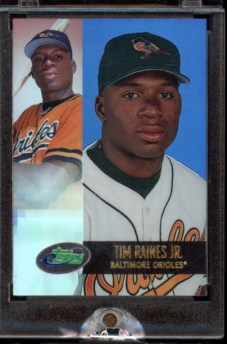 2002 Topps eTopps (encased/in hand) #90 Tim Raines Jr. /5000 Orioles | eBay