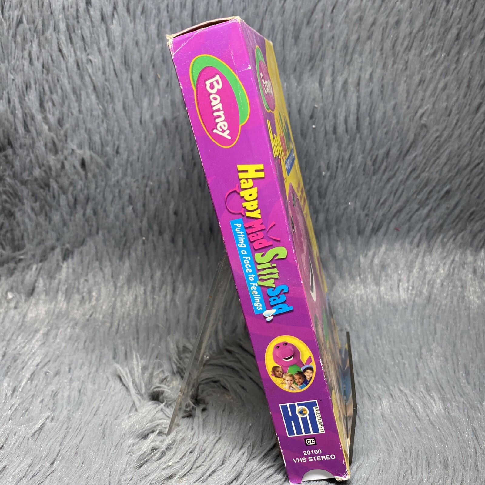 Barney - Happy, Mad, Silly, Sad VHS Tape 2003 Putting A Face to ...