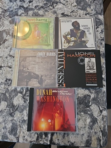 lot of 5 jazz CDs Dinah Washington Lionel Hampton Corey Harris | eBay