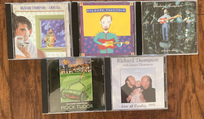 Richard Thompson - Set of 5 CDs 1988-1999 - 4 Studio, 1 Live | eBay