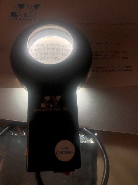 Stocker and Yale Lite Mite 9 Series Circular Fluorescent Microscope ...