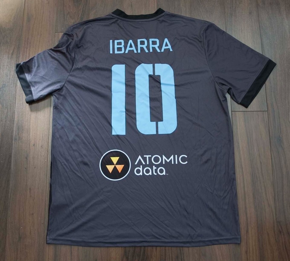 Ibarra Minnesota United FC Jersey Soccer Size L /XL Inaria NASL ...